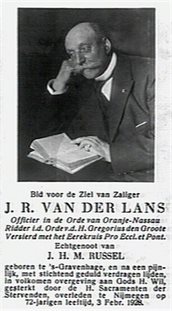 Lans, J.R. van der - Katholiek Documentatie Centrum